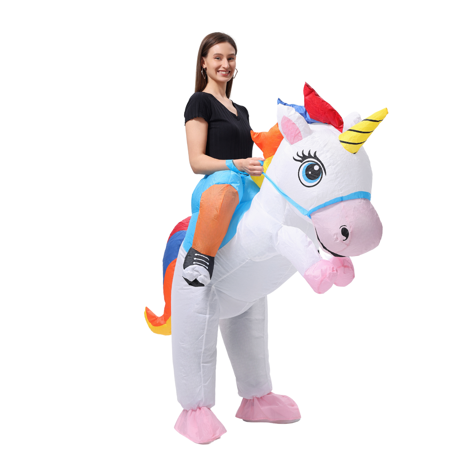 Inflatable Horse Costume - Inflatable Riding Costumes-Party Time ...