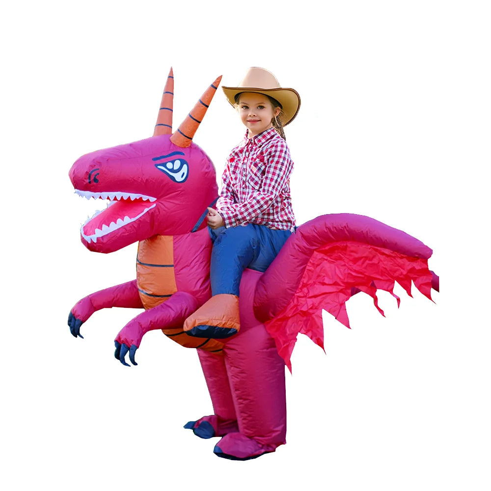 Inflatable Dragon Costume - Kids Inflatable Costumes – PartyTimeSolution
