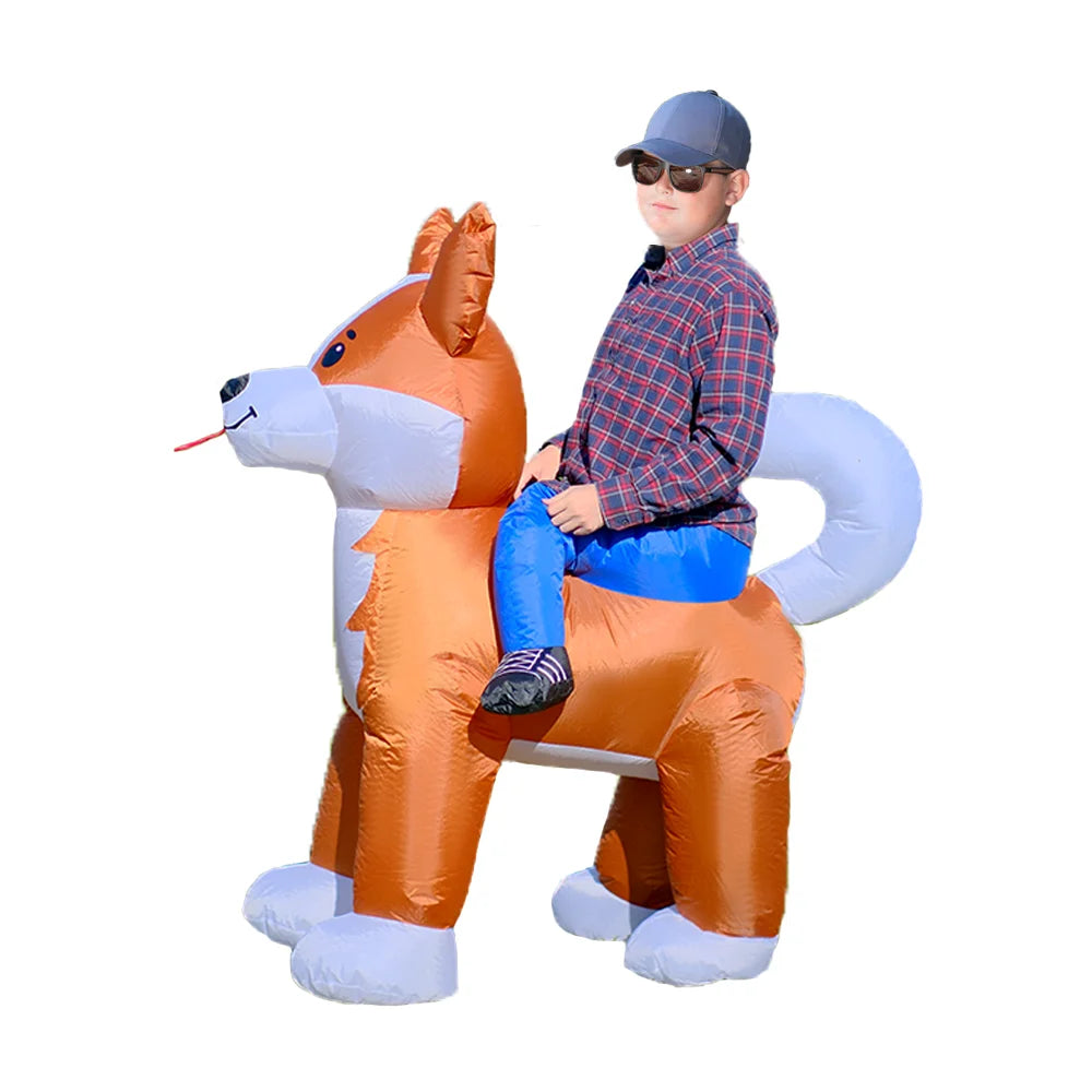 Inflatable Puppy Costume - Kids Inflatable Costumes – PartyTimeSolution